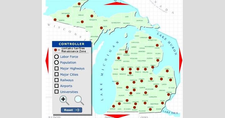 Select Tax Breaks For State 'Renaissance Zones' Program Returns One ...