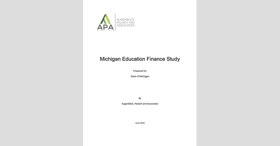 Michigan Adequacy Study Shows the State Already Spends Plenty on ...