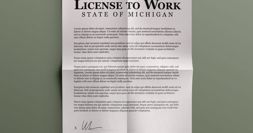 Nearly 1 million Michiganders are subject to occupational licensing ...