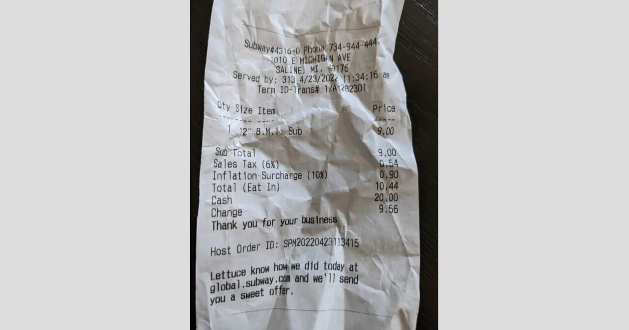 Inflation On The Menu At Some Fast Food Restaurants Here – Michigan ...