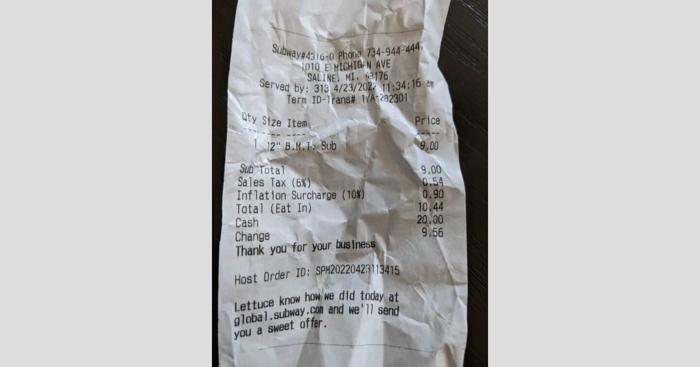 Inflation On The Menu At Some Fast Food Restaurants Here – Michigan ...