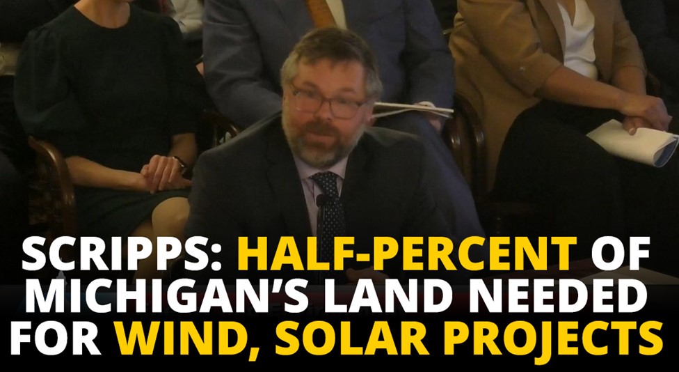 Scripps: One-half percent of Michigan’s land needed for wind, solar ...