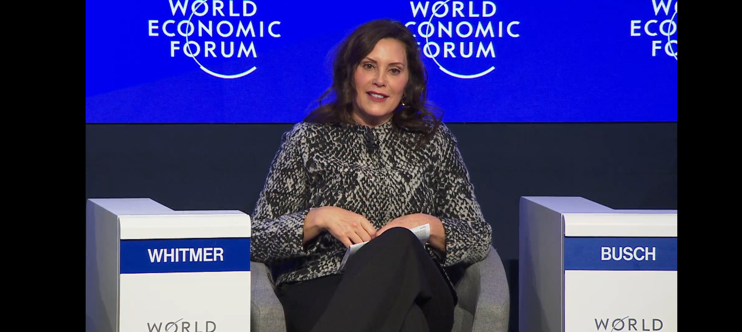 What Whitmer said in Davos – Michigan Capitol Confidential