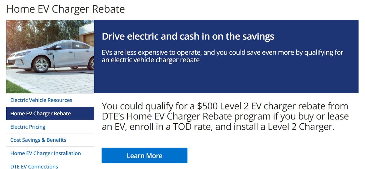 DTE offers $2,000 in subsidies, special charging rates for EVs ...